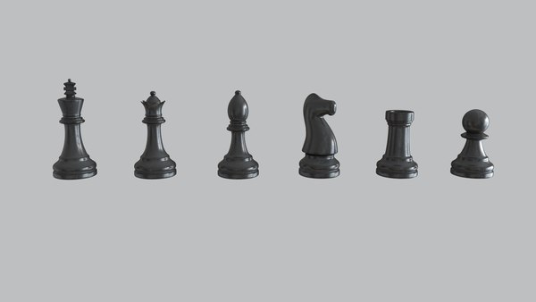 Chess board model - TurboSquid 1687077