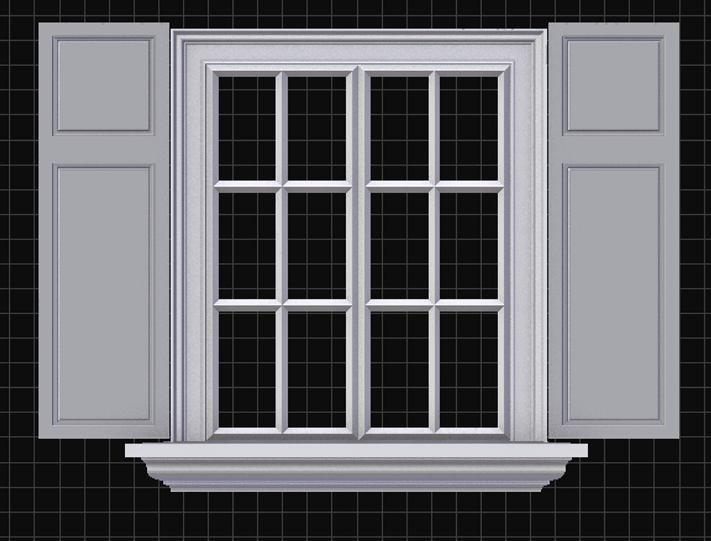 3D Window Interior Exterior - TurboSquid 1359839