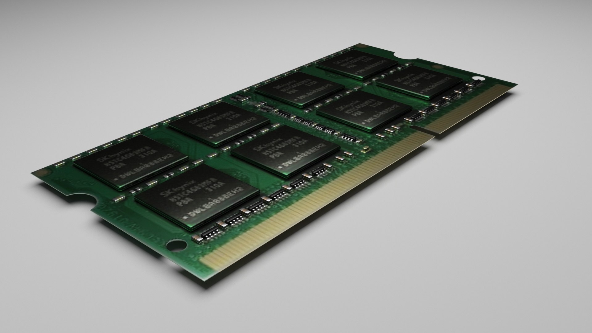 3D RAM SO-DIMM - TurboSquid 1768708