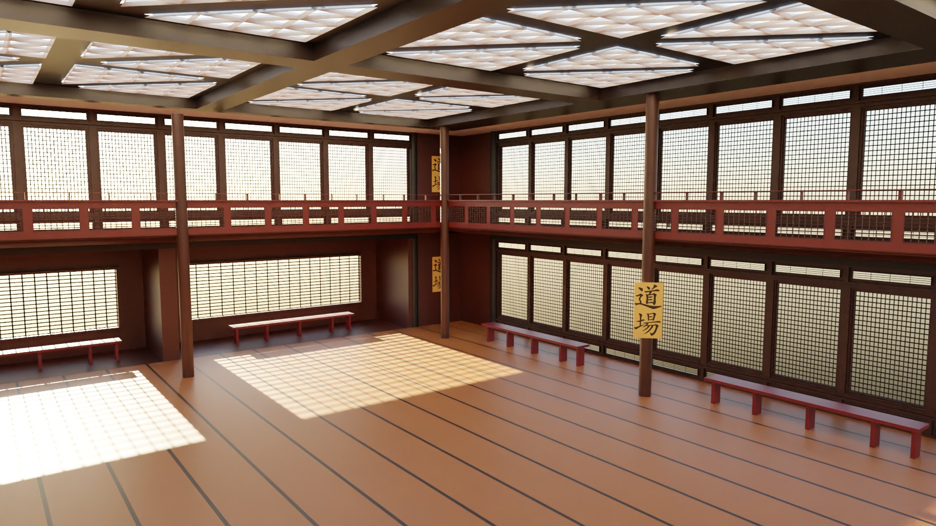 Japanese Dojo 3D Model - TurboSquid 2157991