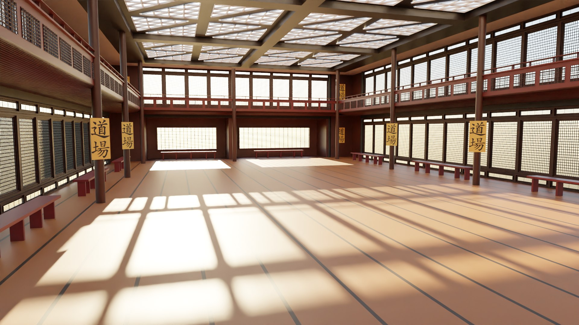 Japanese Dojo 3D Model - TurboSquid 2157991