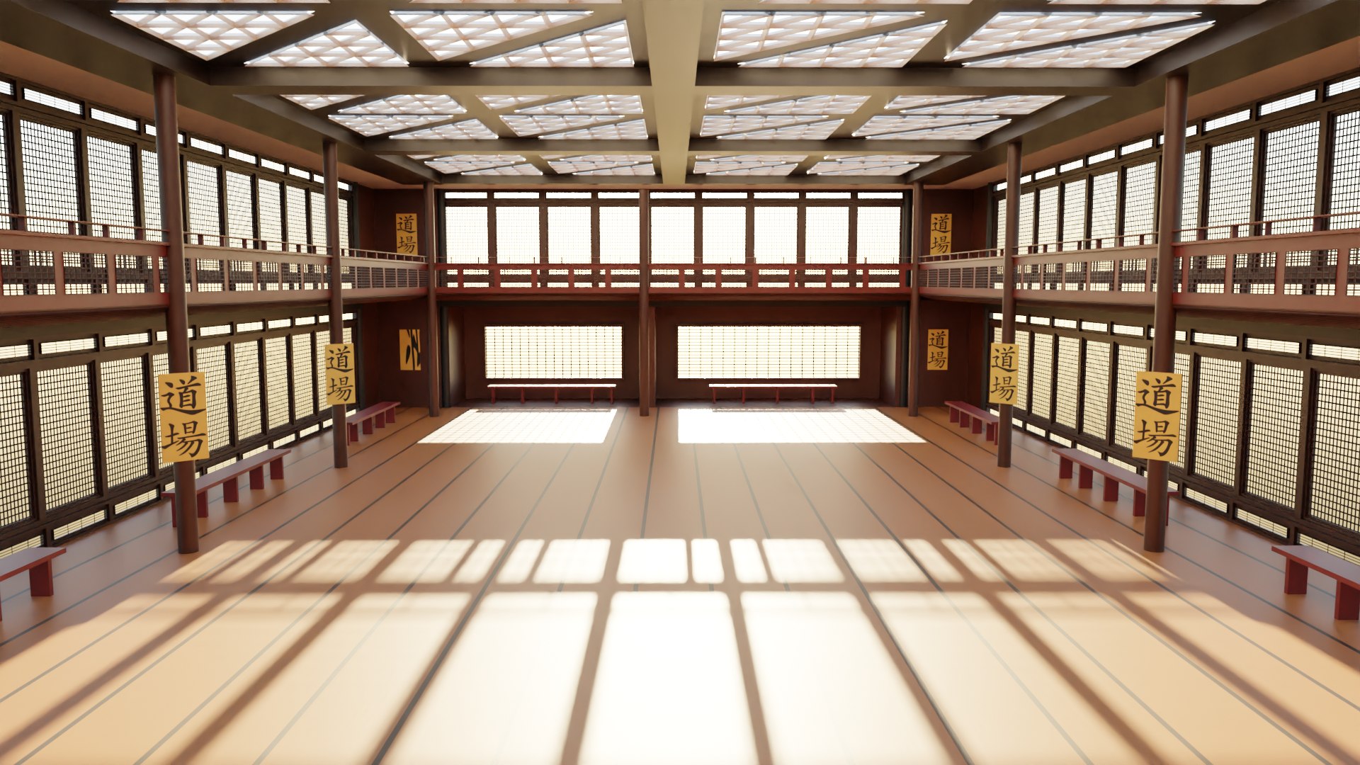 Japanese Dojo 3D Model - TurboSquid 2157991