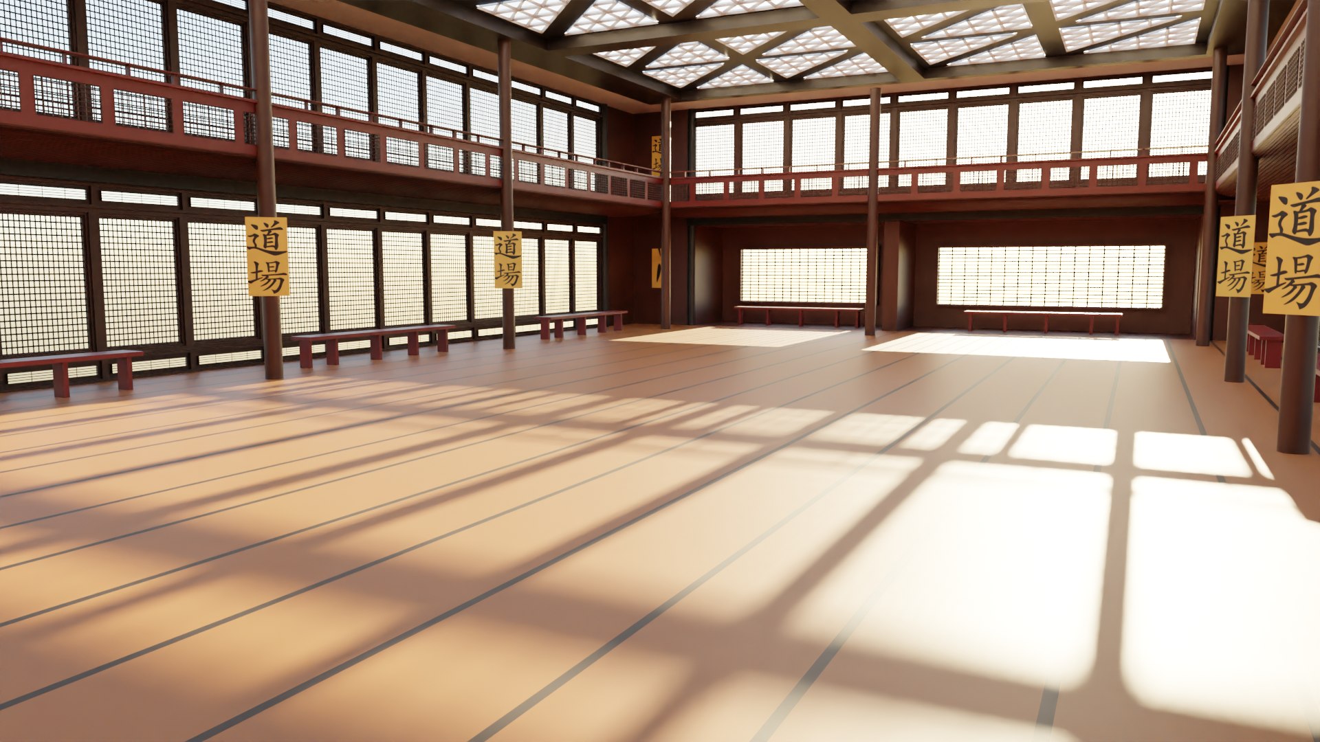 Japanese Dojo 3D Model - TurboSquid 2157991