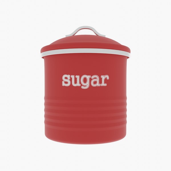 modelo 3d Bote de azúcar - TurboSquid 1509151