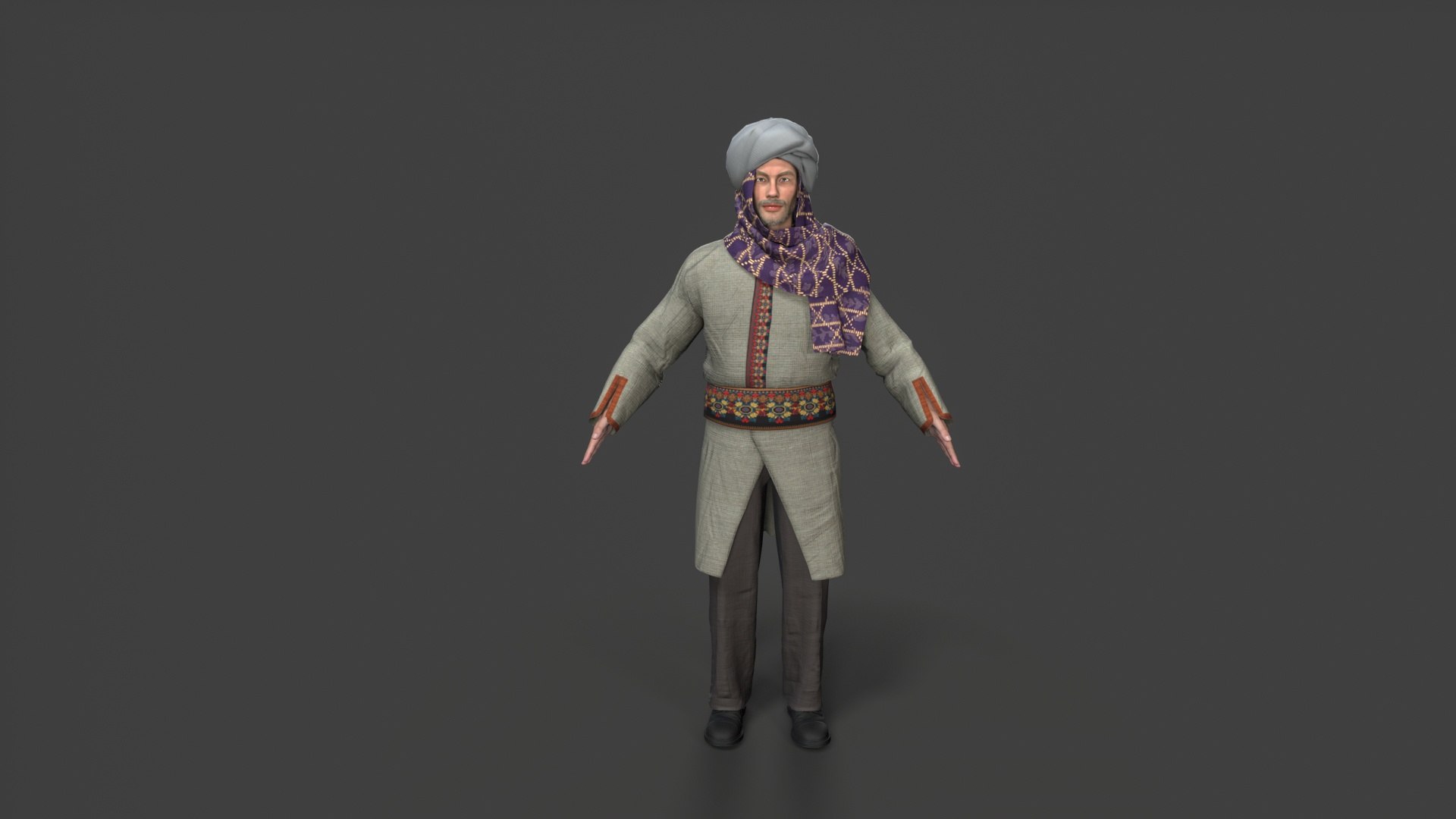 Arab 3D Model - TurboSquid 2506624