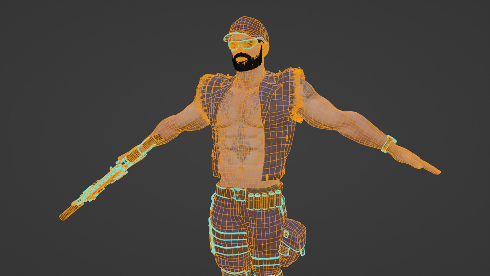 Realistic Rigged Soldier Man Character 3D model - TurboSquid 2137868