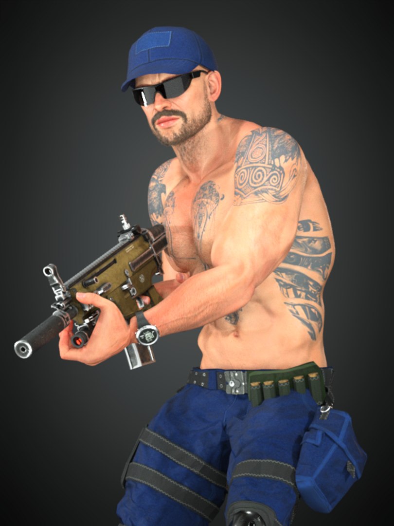 Realistic Rigged Soldier Man Character 3D Model - TurboSquid 2137868