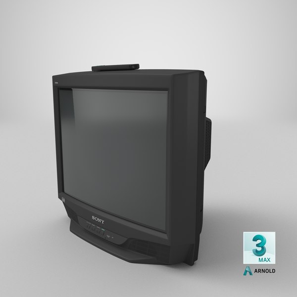 Sony kv-27s46 retro crt model - TurboSquid 1614045
