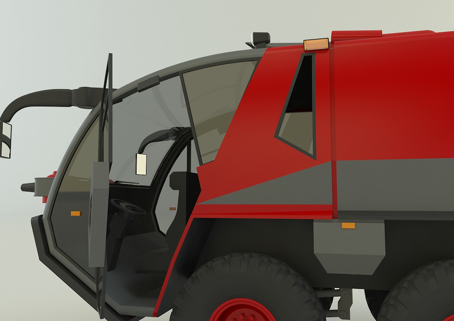3D Airport Fire Truck 3D Model - TurboSquid 2061984