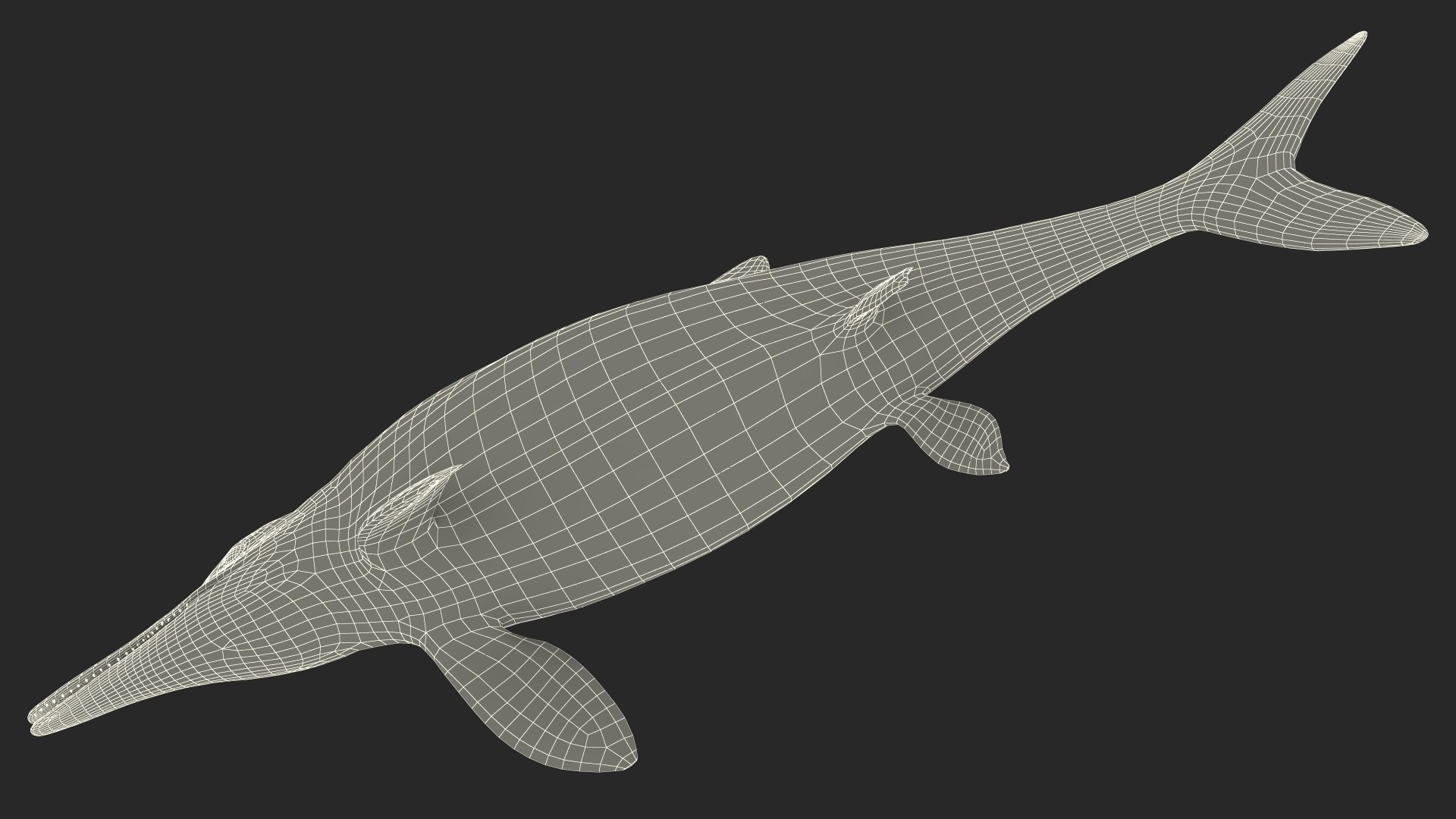 3D Ichthyosaur Model - TurboSquid 2091391