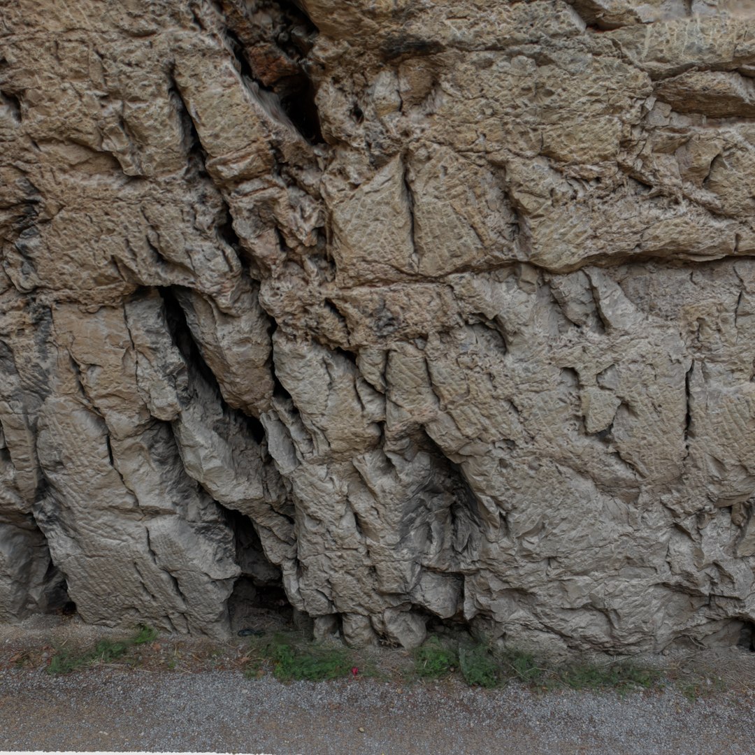 Scan Cliff Wall 3D - TurboSquid 1646647