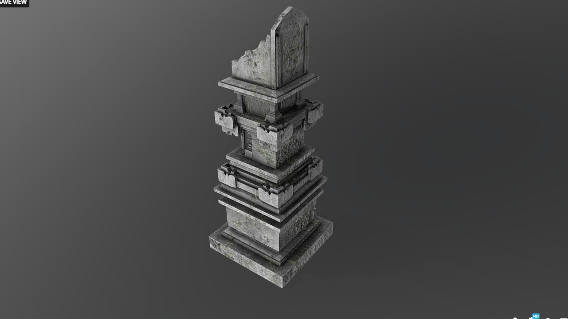 Merajan Sanggah Bali Game Asset 3D Model - TurboSquid 1878340