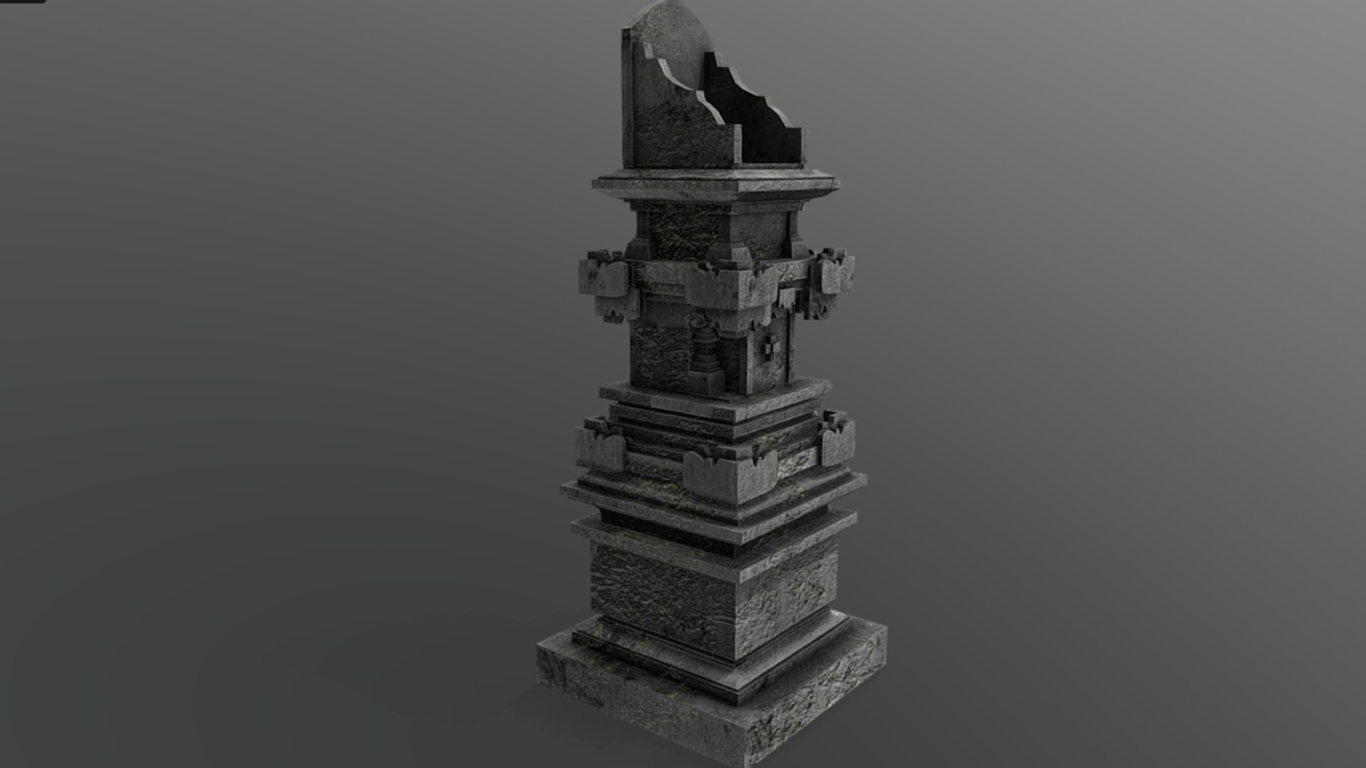 Merajan Sanggah Bali Game Asset 3D Model - TurboSquid 1878340
