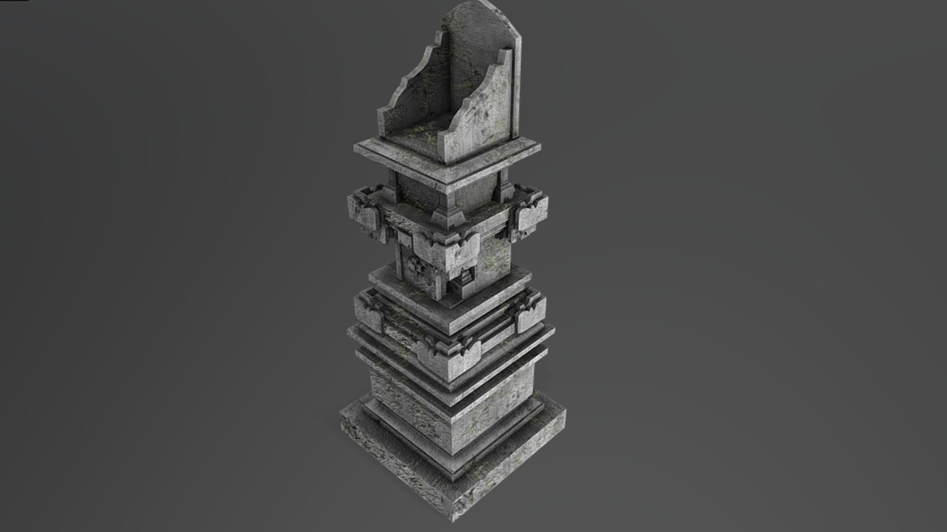 Merajan Sanggah Bali Game Asset 3D Model - TurboSquid 1878340