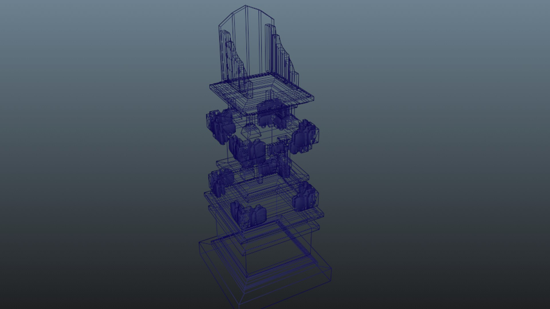 Merajan Sanggah Bali Game Asset 3D Model - TurboSquid 1878340