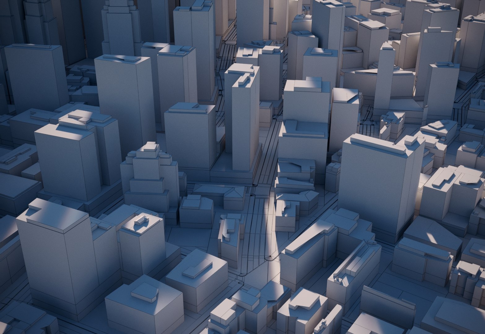 3D City Cityscape - TurboSquid 1460817