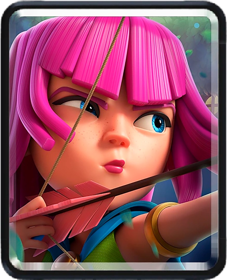 Clash Royale Archers Card Model - TurboSquid 2508399