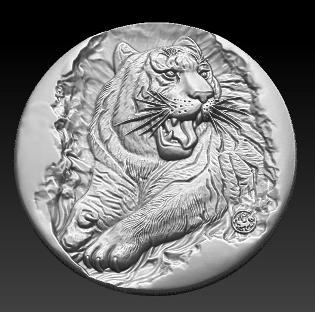 3D Stl Tiger - TurboSquid 1284073