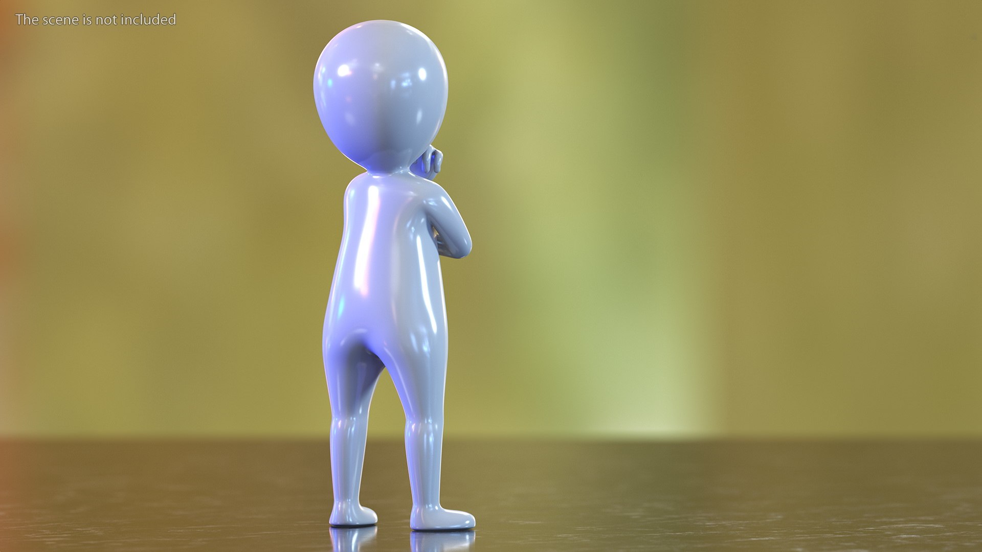 3D model Thinking Stickman - TurboSquid 1905979