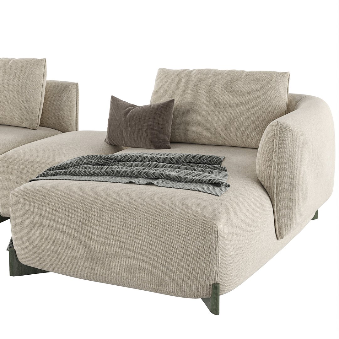 Angled Sofa LXR29 Naila By Leolux Lx 3D Model - TurboSquid 2158429