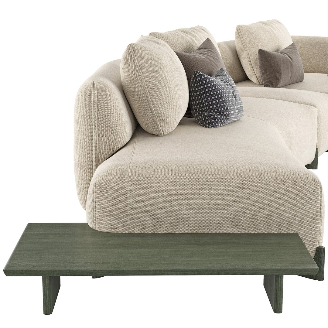 Angled Sofa LXR29 Naila By Leolux Lx 3D Model - TurboSquid 2158429