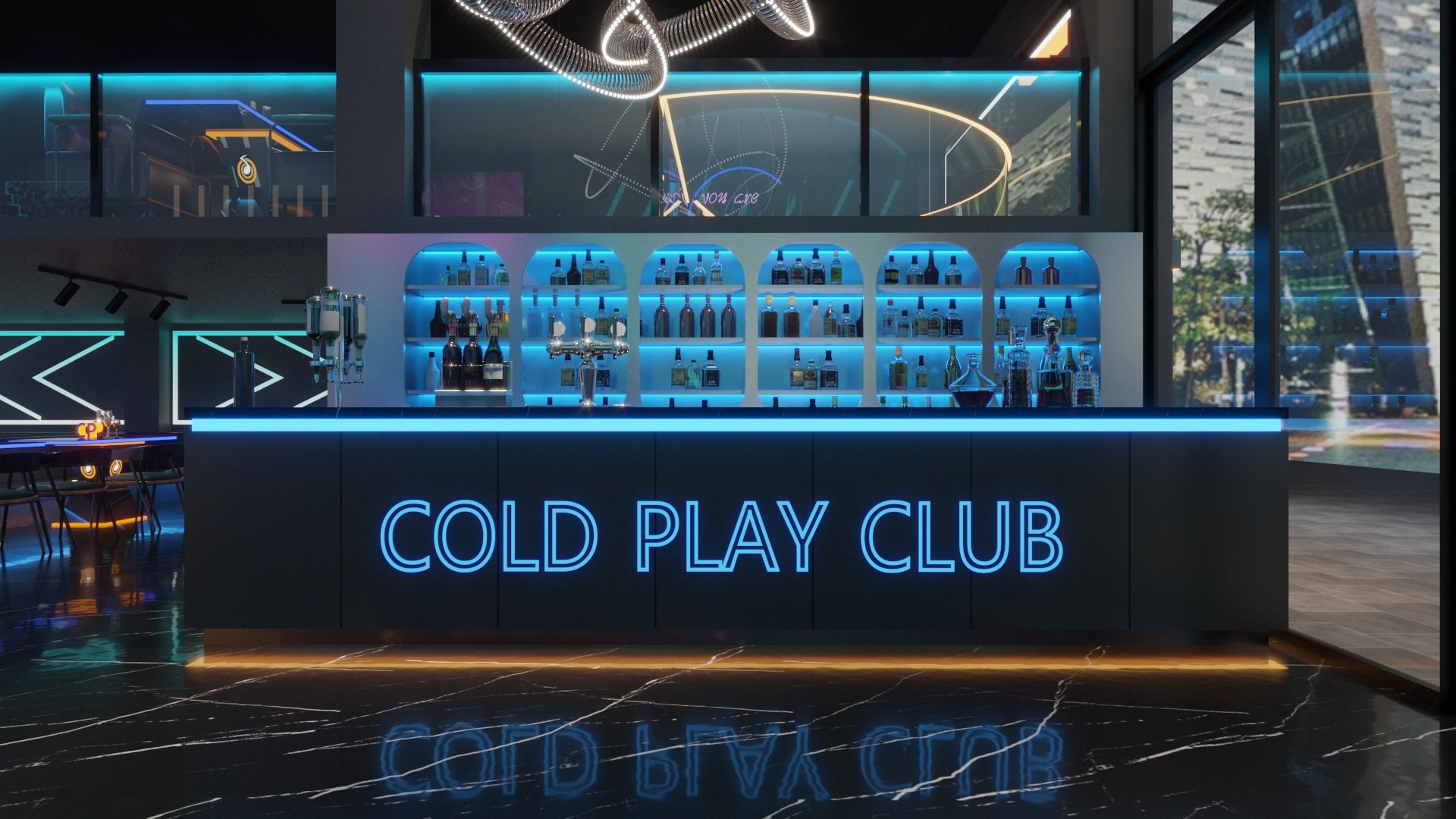 Nightclub Bar CM 3D Model - TurboSquid 2164917