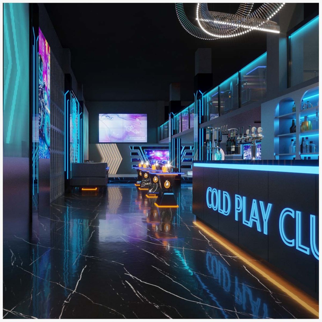 Nightclub Bar CM 3D Model - TurboSquid 2164917