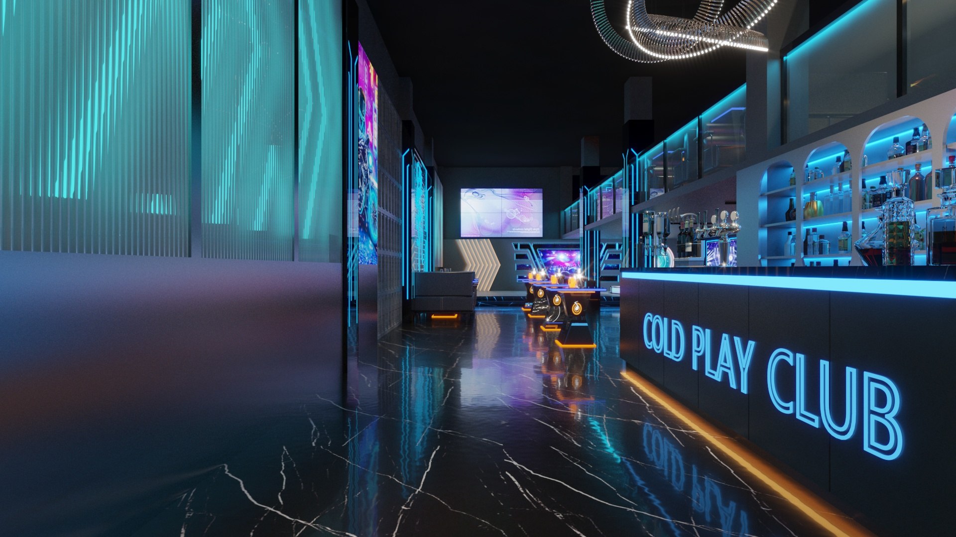 Nightclub Bar CM 3D Model - TurboSquid 2164917