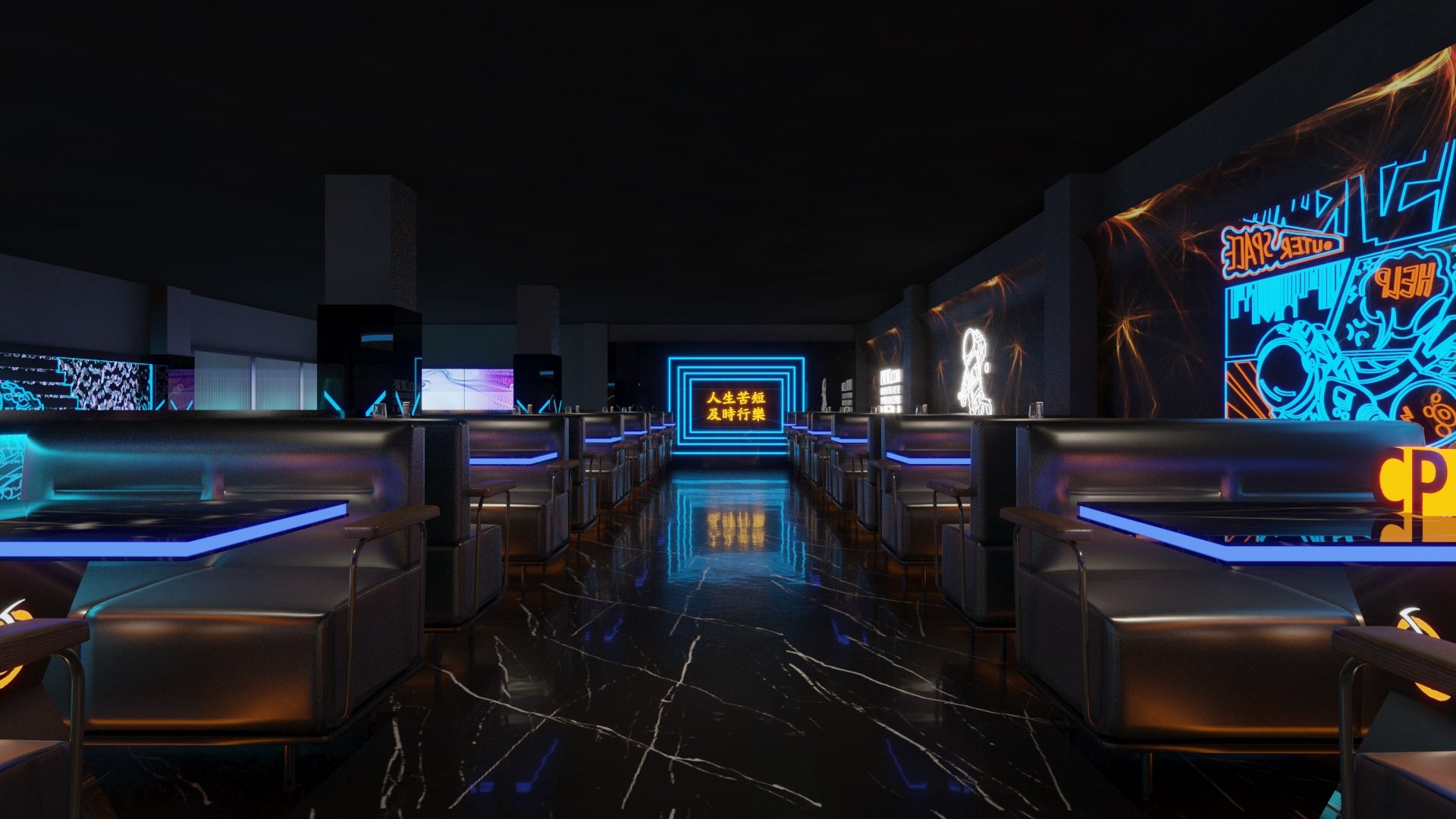Nightclub Bar CM 3D Model - TurboSquid 2164917
