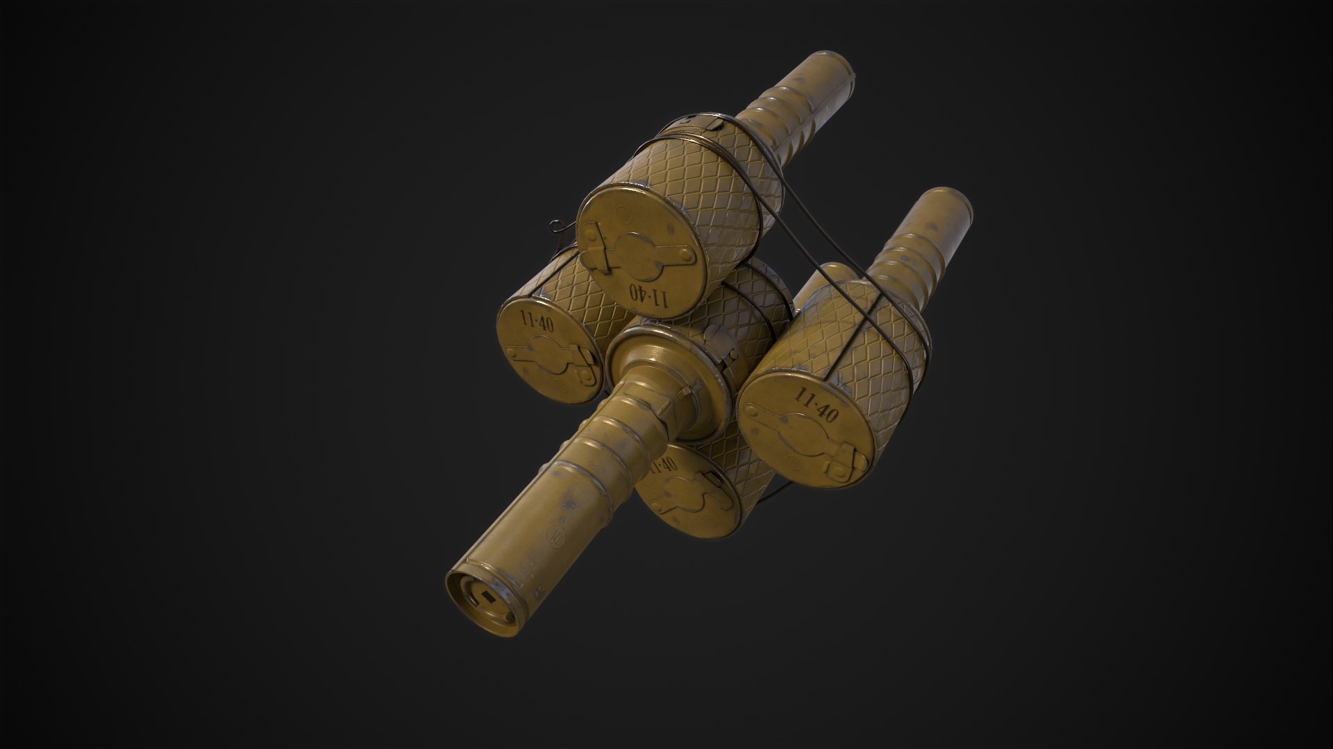 RGD-33 Anti-tank Grenade 3D Model - TurboSquid 1897725