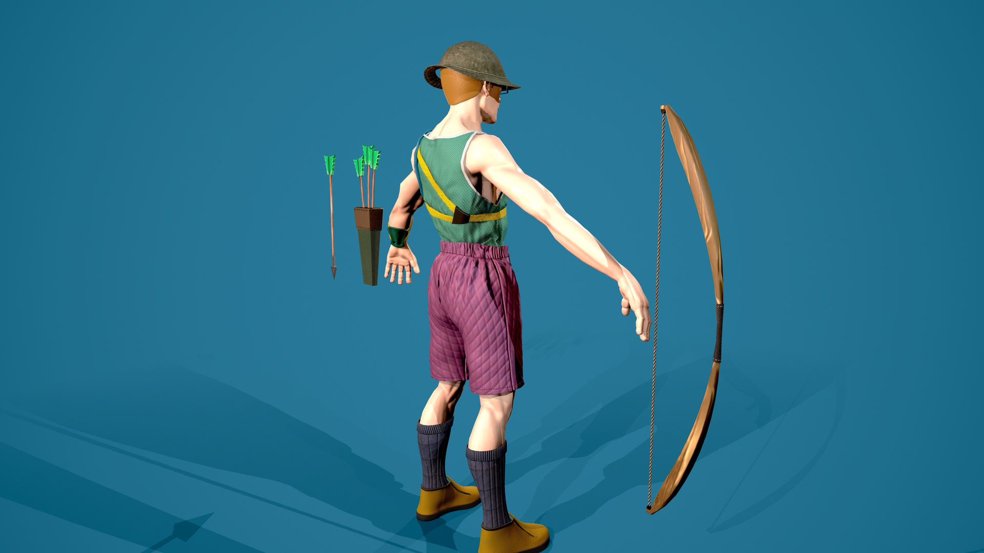 Archer 3D model - TurboSquid 1912120