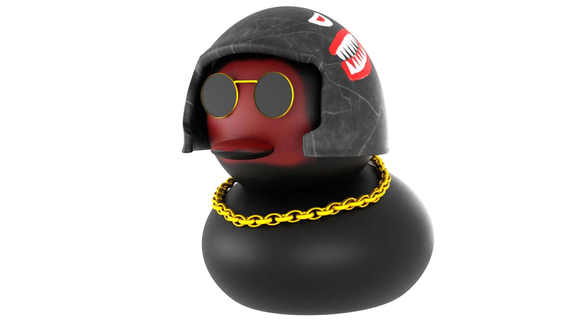 3D Gangster Duck - TurboSquid 2053046