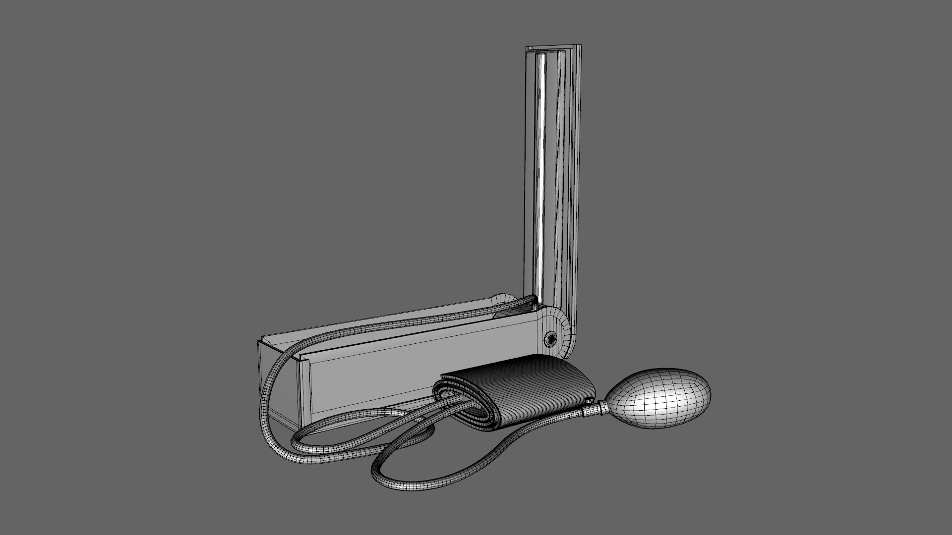 Sphygmomanometer Blood Pressure Low-poly 3D Model 3D Model - TurboSquid ...