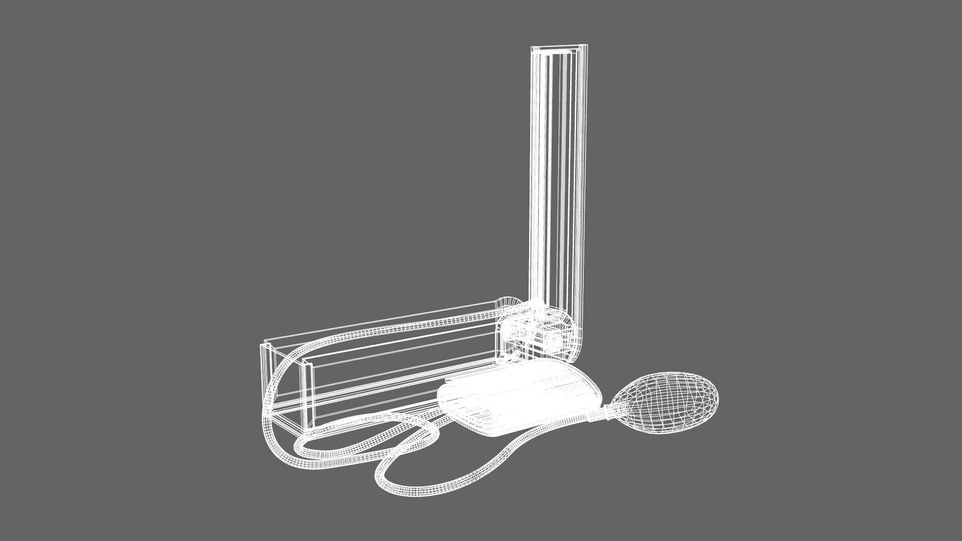 Sphygmomanometer Blood Pressure Low-poly 3D Model 3D Model - TurboSquid ...