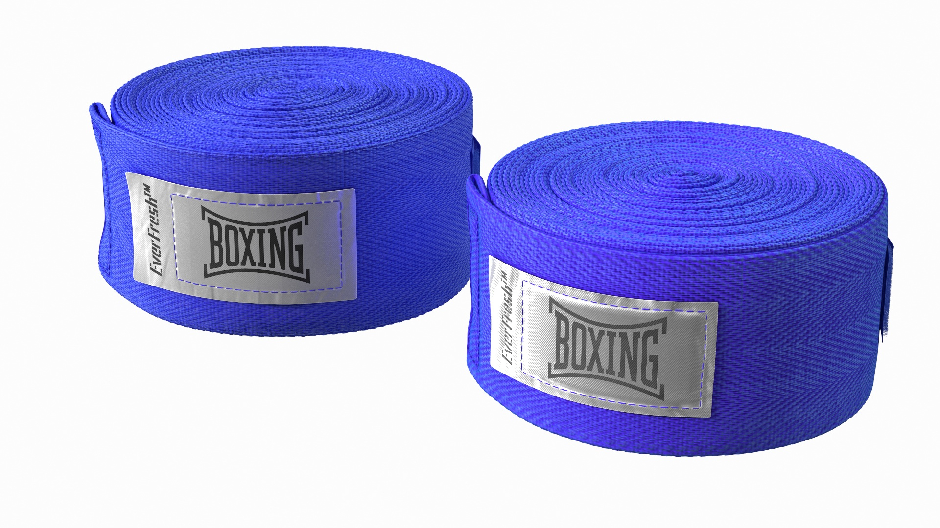 Blue Boxing Hand Wrap 2 Rolls Fur 3D Model - TurboSquid 1942042