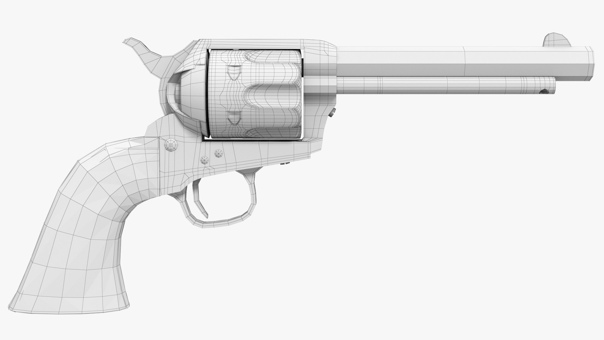Revolver 8K PBR Textures 3D Model - TurboSquid 2057466