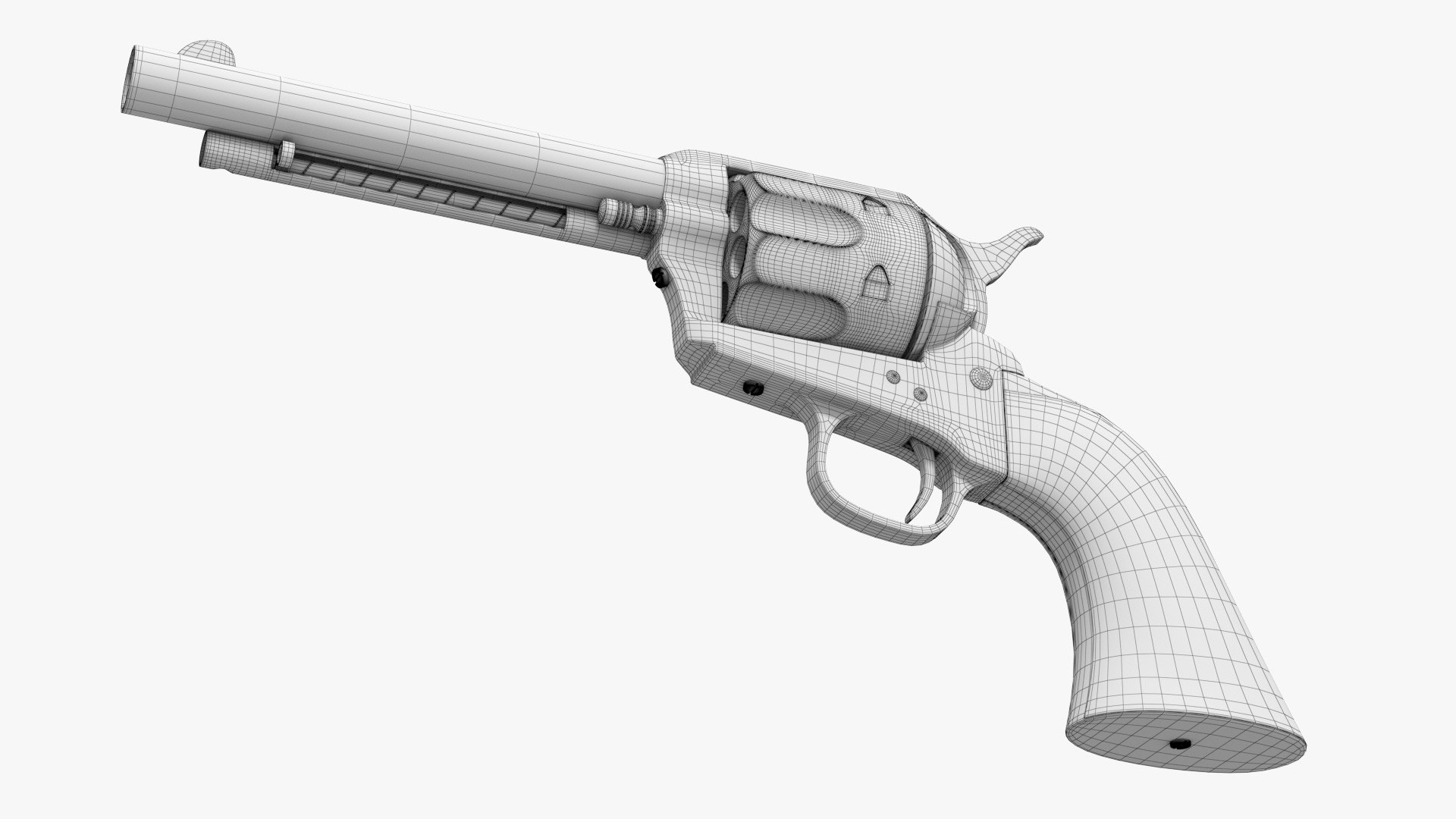 Revolver 8K PBR Textures 3D model - TurboSquid 2057466