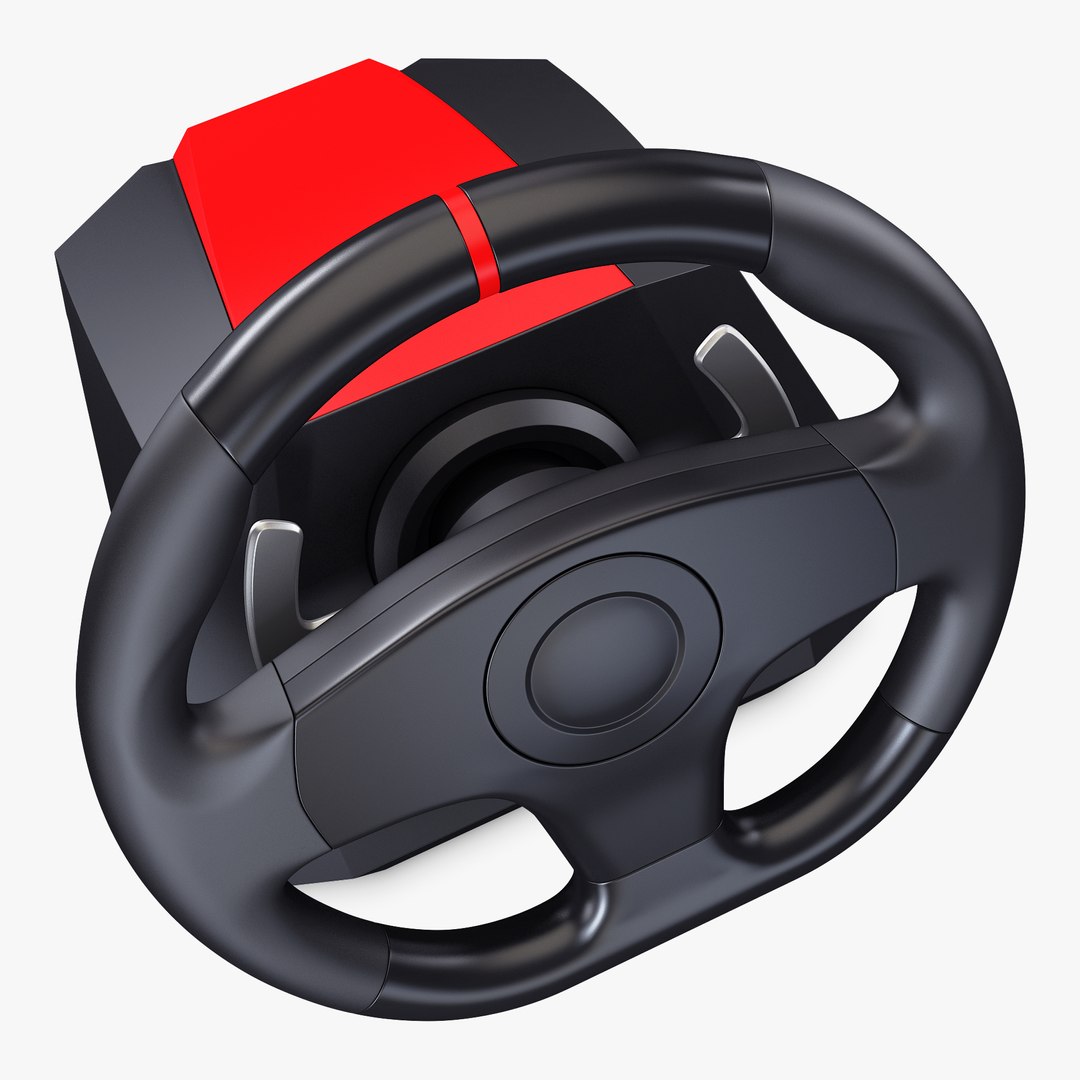 Simple Steering Wheel Game Control M 1 3D Model - TurboSquid 2091573