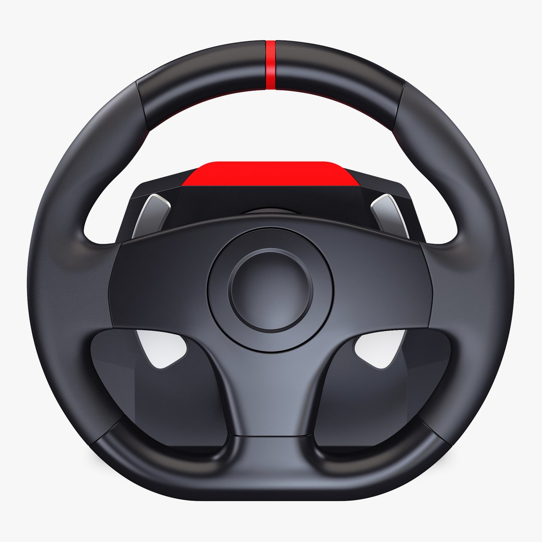 Simple Steering Wheel Game Control M 1 3D Model - TurboSquid 2091573