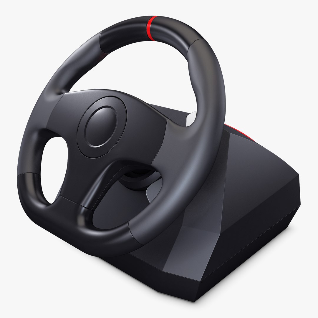 Simple Steering Wheel Game Control M 1 3D Model - TurboSquid 2091573