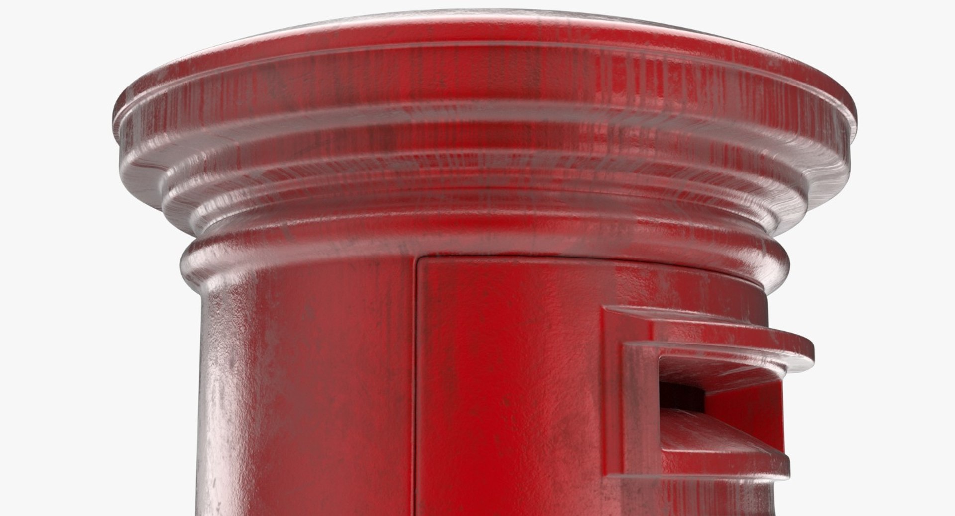 3d Model Post Box 1