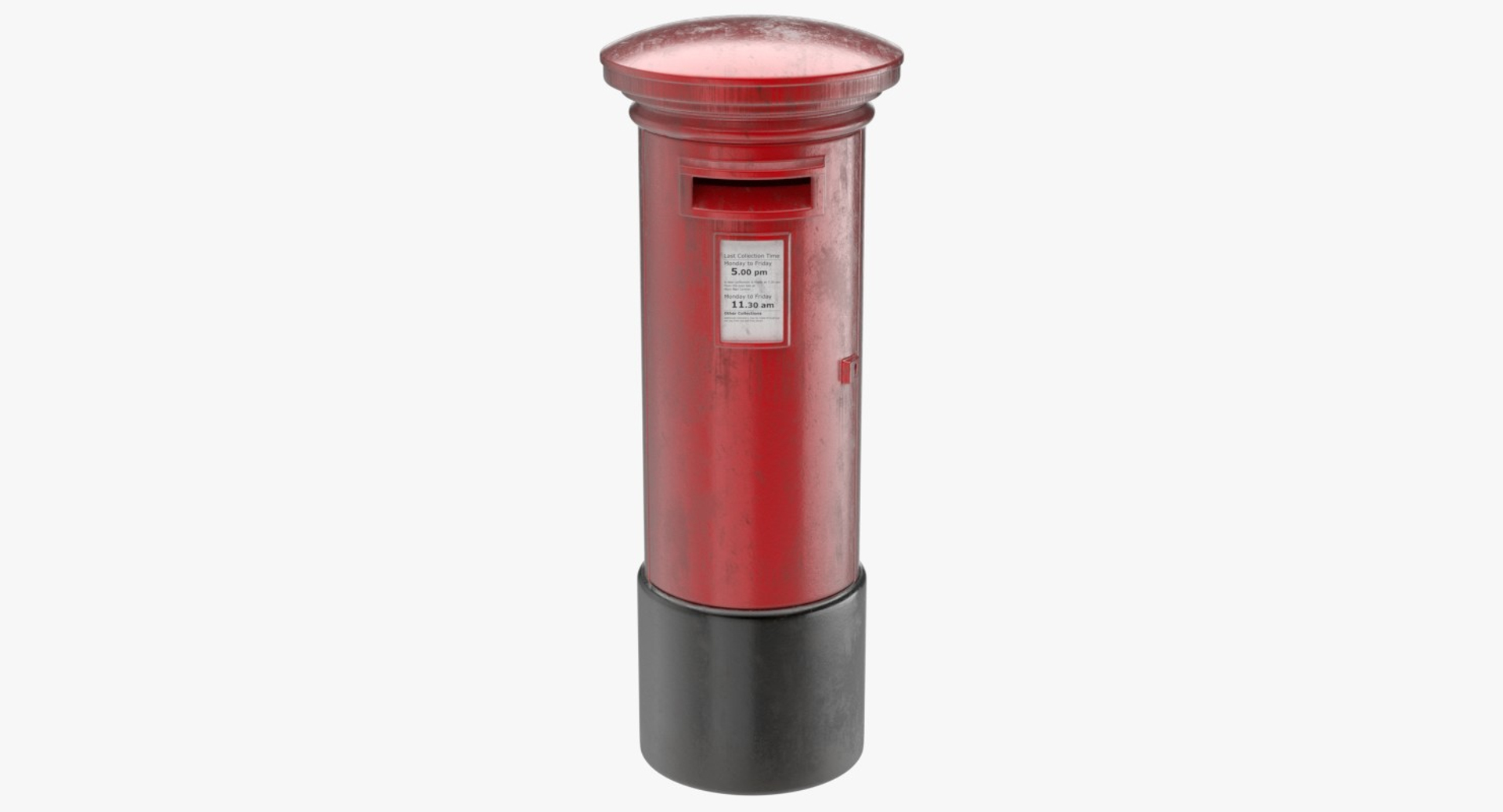 3d Model Post Box 1