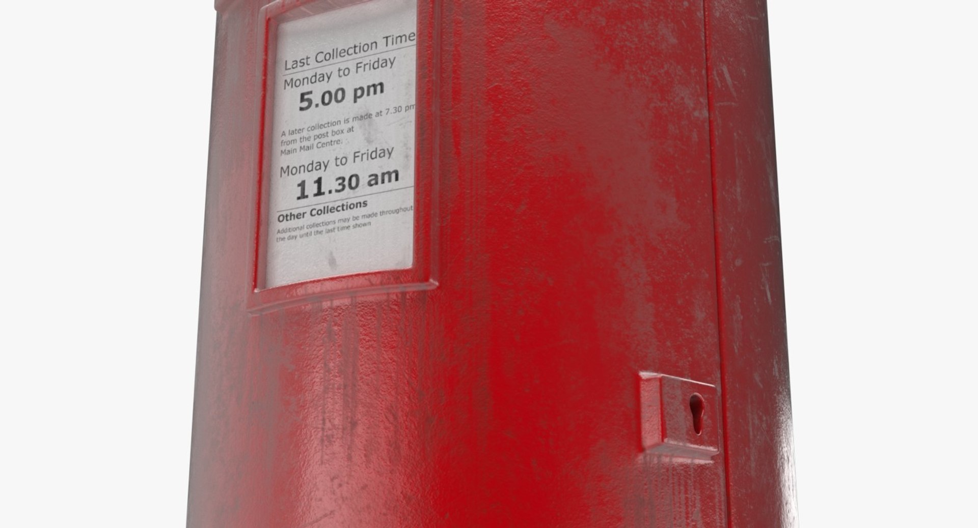 3d Model Post Box 1
