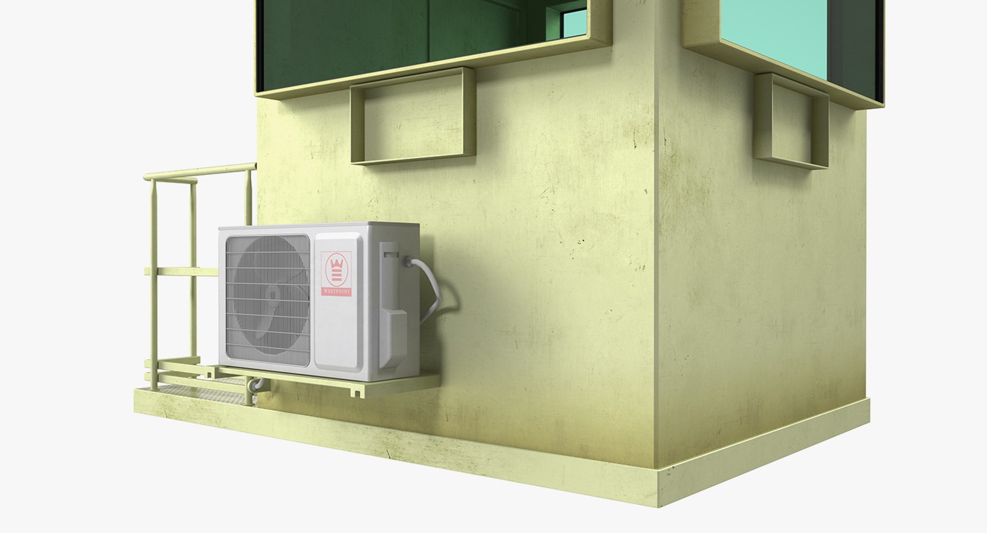 3D Military Guard Cabin - TurboSquid 1416239