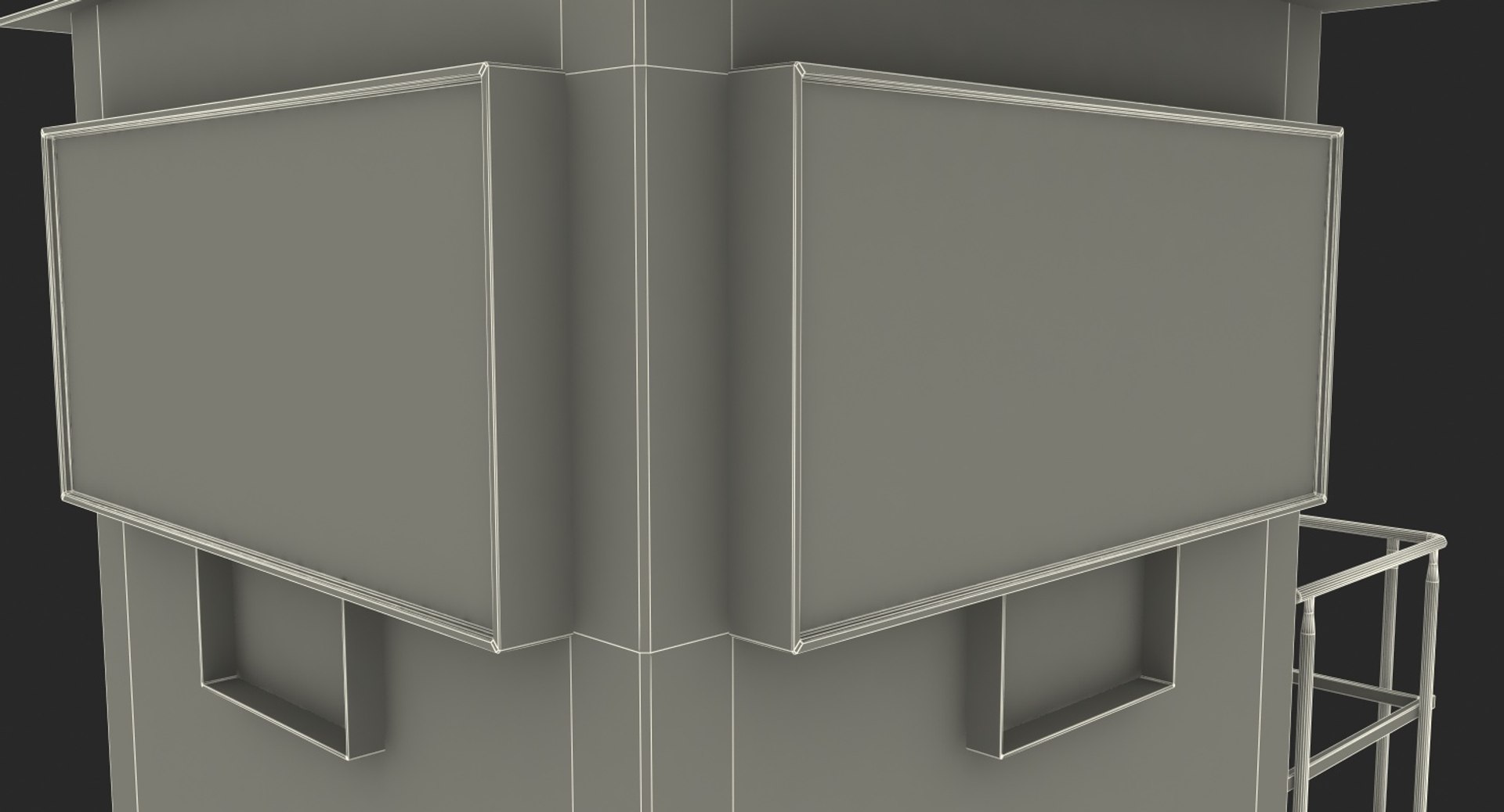 3D Military Guard Cabin - TurboSquid 1416239