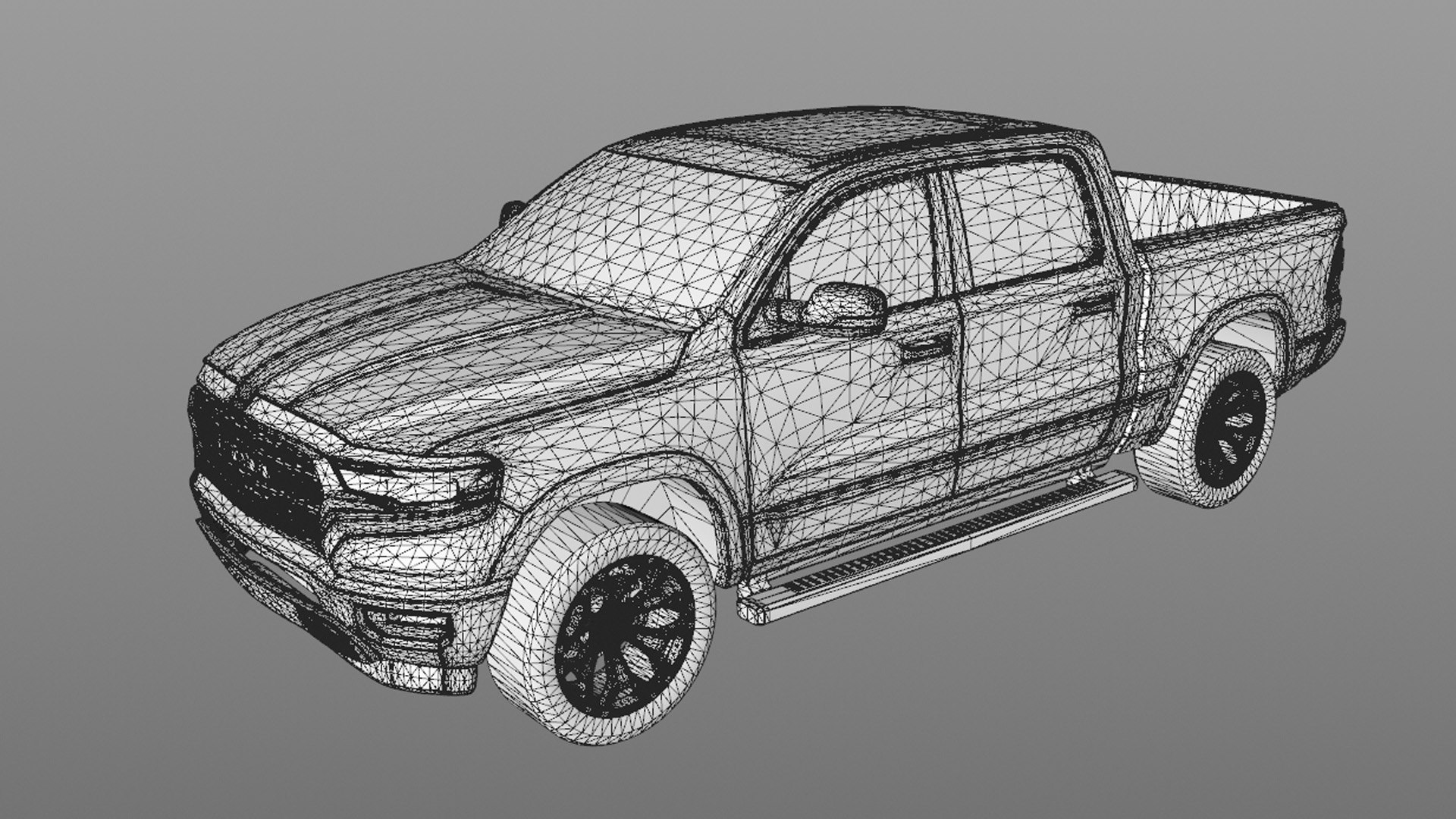 Dodge Ram 3D Model - TurboSquid 2319494
