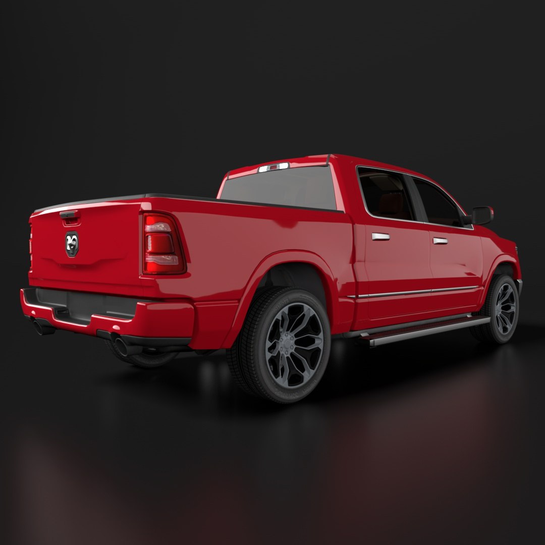 Dodge Ram 3D Model - TurboSquid 2319494