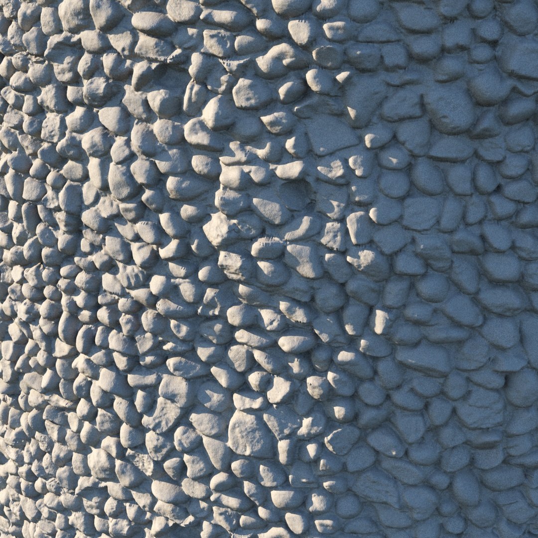 3D Model Stones Concrete - TurboSquid 1515104
