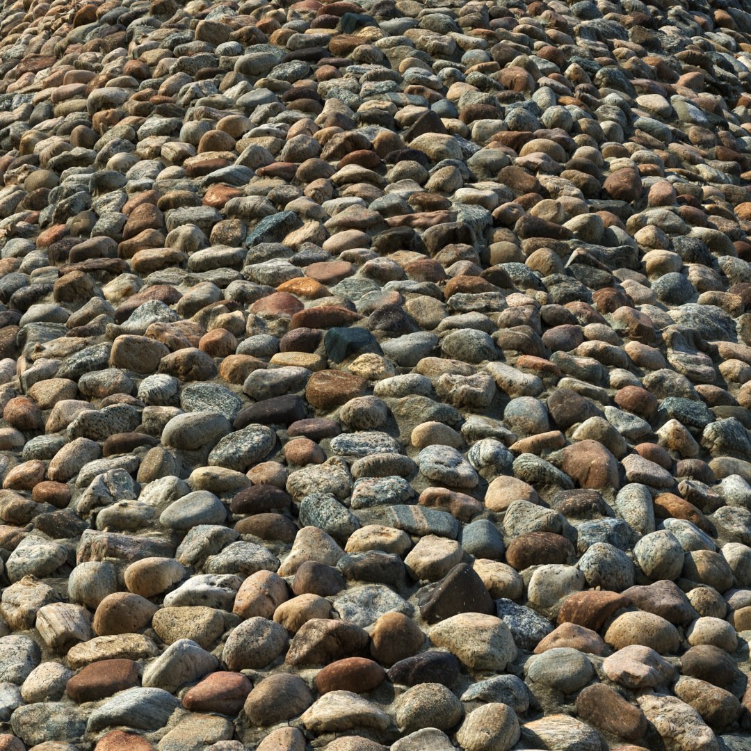 3D Model Stones Concrete - TurboSquid 1515104