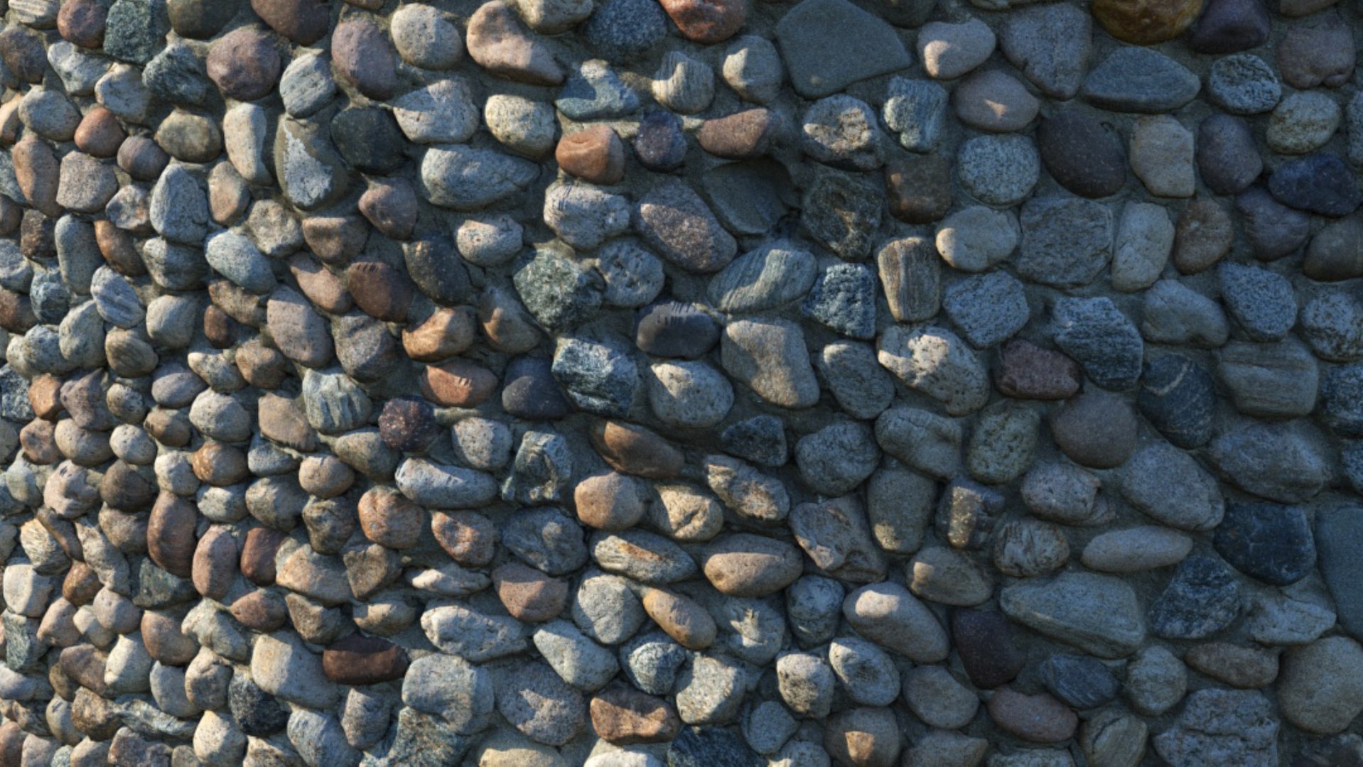 3D Model Stones Concrete - TurboSquid 1515104